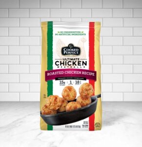 Roasted Chicken Meatballs - Cooked Perfect